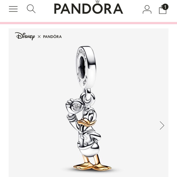 Pandora | Jewelry | Pandora D0 Donald Duck Charm | Poshmark